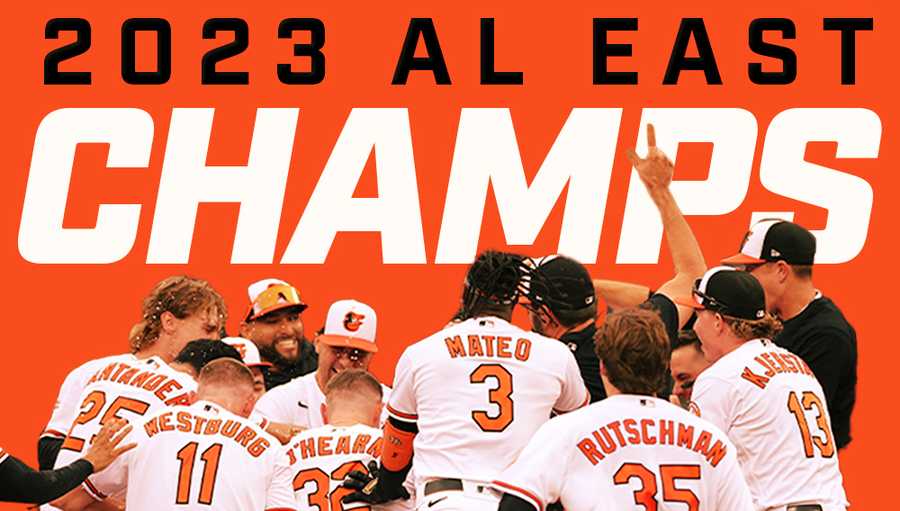 Your 2023 AL East Division Champions: The Baltimore Orioles – THE ...